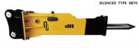 China Mini Liugong Doosan Rock Excavator Breaker Attachment 4-6 Ton Custom70 for sale