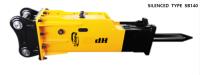 China SILENCED TYPE ROCK EXCAVATOR HYDRAULIC BREAKER  18-26 TON  LONKING140 for sale