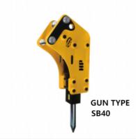 China APPLICABLE GUN TYPE ROCK EXCAVATOR HYDRAULIC BREAKER ALLOY STEEL SB 40 0.8-2.5 TON FOR EXCAVATOR DOOSAN, SANY for sale