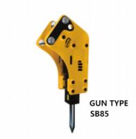 China APPLICABLE GUN TYPE ROCK EXCAVATOR HYDRAULIC BREAKER ALLOY STEEL SB 85 7-14 TON FOR EXCAVATOR SANY, XCMG,LONKING,DOOSAN for sale