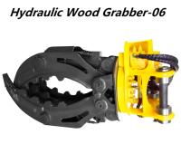 China ODM Hydraulic Wood Log Grab Excavator Attachment 12ton-18ton for sale