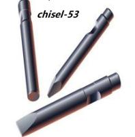 China OEM 53mm Excavator Hammer Chisel For Rock Breaker Alloy Steel for sale