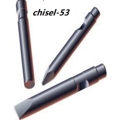China OEM 53mm Excavator Hammer Chisel For Rock Breaker Alloy Steel for sale