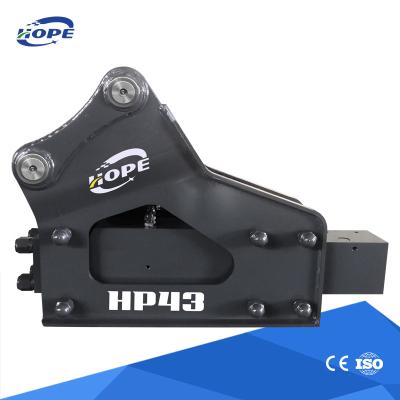China SIDE TYPE ROCK EXCAVATOR HYDRAULIC BREAKER ALLOY STEEL   4.5-7 TON   SANY75 for sale