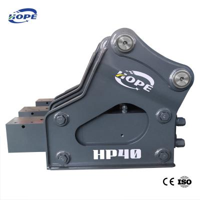 China Universal Excavators HP40 Side Type Hydraulic Breaker And Rock Hammer for sale