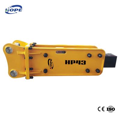 China 40CrNiMo Mini Rock Excavator Hydraulic Breaker 4.5 Ton -7 Ton75 for sale