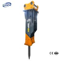 China SILENCED TYPE ROCK EXCAVATOR HYDRAULIC BREAKER  18-26 TON  LONKING140 for sale