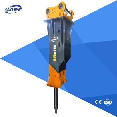 China Yantai Hope Hydraulic Breaker 140mm Chisel Diameter And 3030mm Total Length For Heavy-Duty Applications for sale