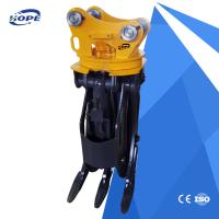 China ODM Hydraulic Wood Log Grab Excavator Attachment 12ton-18ton for sale
