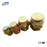 China Excavator Hydraulic Parts Iron Plug Breaker Head High-pressure Hose Plug Oil Leak-proof Screw Connector for sale