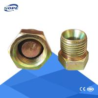 China Excavator Hydraulic Parts Iron Plug Breaker Head High-pressure Hose Plug Oil Leak-proof Screw Connector for sale