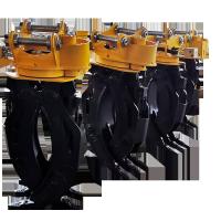 China Hydraulic Grapple Cat Doosan Hyundai Hitachi Volvo Sany Excavator Rotating Wood Rotator Forestry Grabber for sale