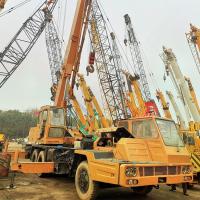 China Max. Lifting Height 42m Second Hand Japan Used 20 Ton 25 Ton 40 Ton Truck Mounted Crane for sale