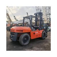 China 2012 Heli 10Ton Diesel Engine Forklift with 10000kg Capacity and Routine Fork Length for sale