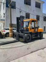 China 10 Ton TCM FD100 Used Forklift with Diesel Engine and Good Condition for sale
