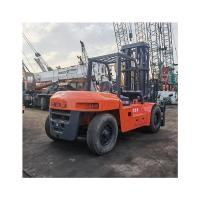 China 2012 Heli 10Ton Diesel Engine Forklift with 10000kg Capacity and Routine Fork Length for sale