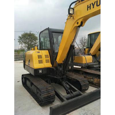 China Used HYUNDAI 60 Excavator Machine Weight 10000 KG and Low Working Hours 2001-4000 for sale