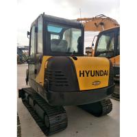 China Used HYUNDAI 60 Excavator Machine Weight 10000 KG and Low Working Hours 2001-4000 for sale