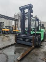 China 15 Ton Mitsubishi FD150 Diesel Forklift for Hotels Efficiency Improvement for sale