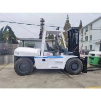 China Used FD100 10T TCM Forklift Original from Japan Excellent at with Routine Fork Length for sale