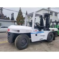 China Used FD100 10T TCM Forklift Original from Japan Excellent at with Routine Fork Length for sale