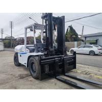 China Used FD100 10T TCM Forklift Original from Japan Excellent at with Routine Fork Length for sale