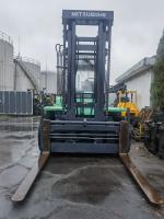 China 15 Ton Mitsubishi FD150 Diesel Forklift for Hotels Efficiency Improvement for sale