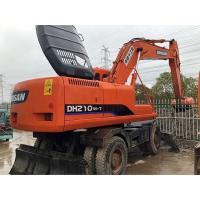 China 2020 Used Doosan DH210W-7 Excavators Wheel Excavators from Korea Original Doosan Engine for sale