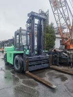 China 15 Ton Mitsubishi FD150 Diesel Forklift for Hotels Efficiency Improvement for sale