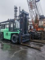 China 15 Ton Mitsubishi FD150 Diesel Forklift for Hotels Efficiency Improvement for sale