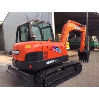 China South Korea Used Doosan DH60-7 60 60DX Small Mini Excavator with Original Hydraulic Pump for sale