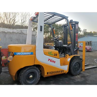 China Routine Fork Width TCM 3 Ton 3.5 Ton Diesel Forklift With ISUZU YANMAR MISUBISHI Engine for sale