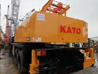 China Max. Lifting Height 42m Used KATO NK500E-V NK500E5 NK500 NK500E KATO500 Truck Crane for sale