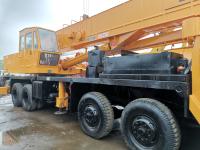 China Max. Lifting Height 42m Used KATO NK500E-V NK500E5 NK500 NK500E KATO500 Truck Crane for sale