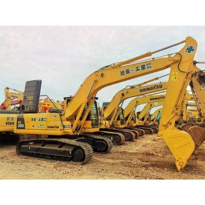 China 20 Ton Used Komatsu Pc200 Excavator-Second Hand Crawler Excavator 2001-4000 Hours for sale