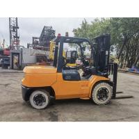 China 5000kg Toyota 7f50 Forklift Truck with 3 Mast and 6000mm Lifting Height in Shanghai for sale