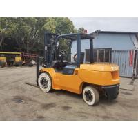 China 5000kg Toyota 7f50 Forklift Truck with 3 Mast and 6000mm Lifting Height in Shanghai for sale
