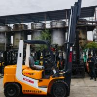 China 3000 kg Diesel Engine Forklift 3 Ton in Japan Original Komatsu TCM Toyota FD30 FD30T6 for sale