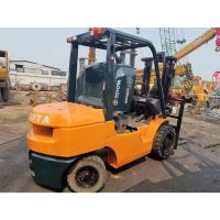 China Japanese Forklifts Used Toyota 7f30 Diesel Forklift 3Ton Telehandler Routine Fork Width for sale