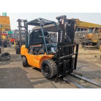 China Japanese Forklifts Used Toyota 7f30 Diesel Forklift 3Ton Telehandler Routine Fork Width for sale