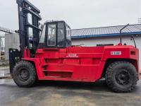 China Pre-Owned Mitsubishi FD250 25 Ton Diesel Forklift Overall Dimensions 3254*1086*2000 for sale