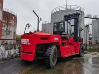 China Pre-Owned Mitsubishi FD250 25 Ton Diesel Forklift Overall Dimensions 3254*1086*2000 for sale