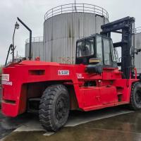 China Pre-Owned Mitsubishi FD250 25 Ton Diesel Forklift Overall Dimensions 3254*1086*2000 for sale