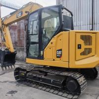 China Used CAT 307.5 Excavator with Original Hydraulic Valve and Rubber Tracks from Japan for sale