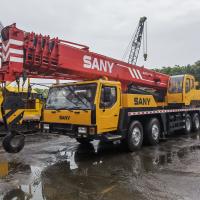 China Original 50 Ton Sany QY50 Second-hand Truck Crane 57m Mobile Construction Machinery for sale