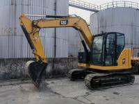 China Used CAT 307.5 Excavator with Original Hydraulic Valve and Rubber Tracks from Japan for sale