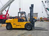 China Komatsu 100% Japan Original FD200 20 Ton Second Hand Forklift with Fork Width of 550mm for sale