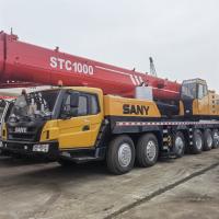 China Used SANY STC1000 truck crane with Original hydraulic valve in Original large-scale for sale