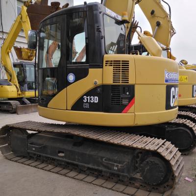China 13TON Second Hand Caterpillar 313D Digger Used Cat 312D 313D Crawler Excavator in Shanghai for sale