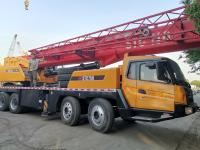 China Affordable SANY 75 Ton STC750 Used Hydraulic Mobile Truck Crane with Original Engine for sale